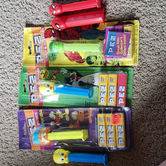 Other | Vintage Cartoon Character Pez Dispensers | Poshmark